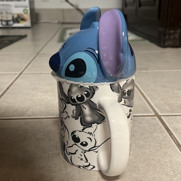 Kitchen | Disney Stitch 16oz Coffee Tea Mug Cup W Stitch Head Removable ...